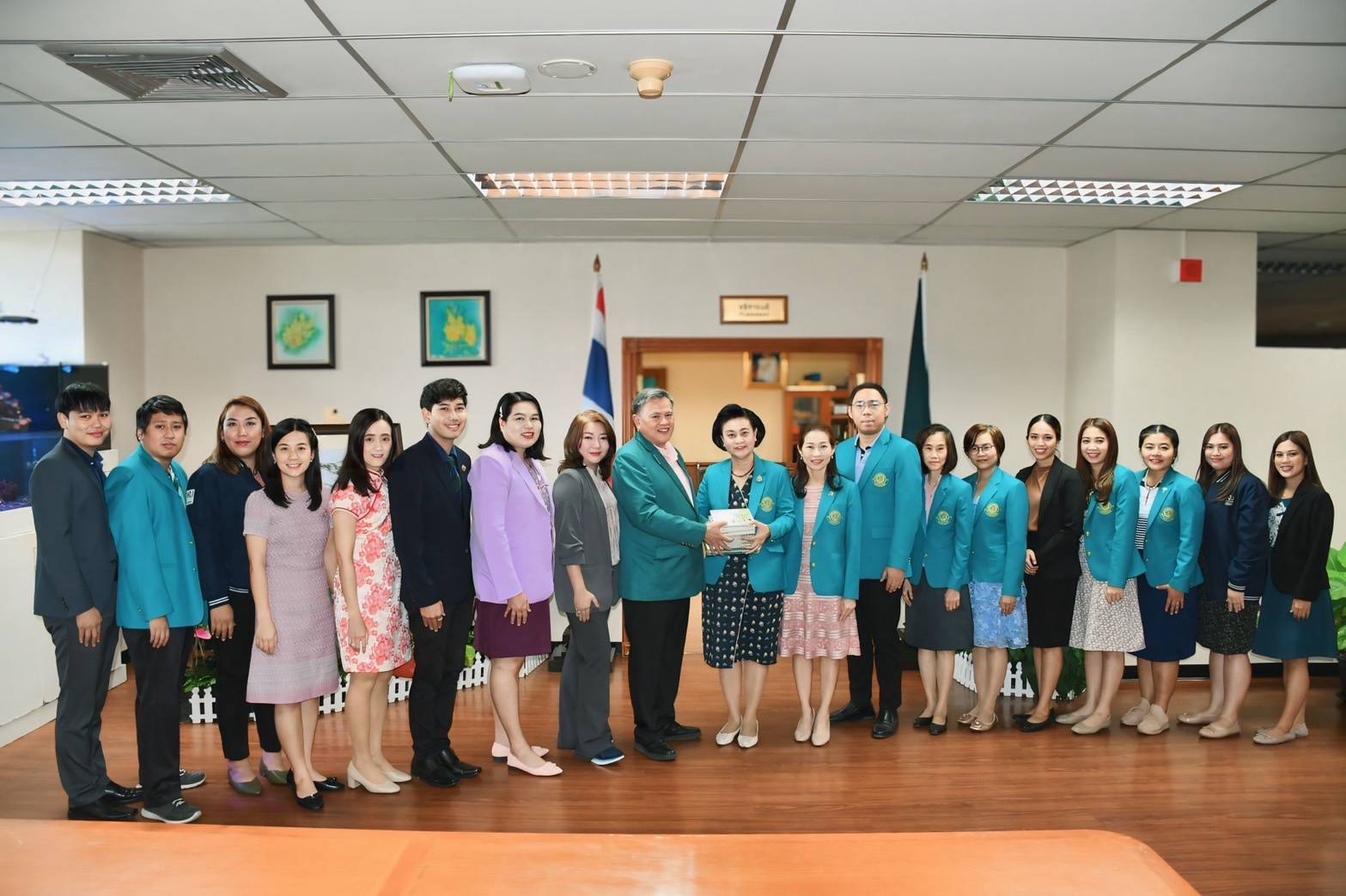 ร่วมสวัสดีปีใหม่อธิการบดี มหาวิทยาลัยเกษตรศาสตร์ - คณะพยาบาลศาสตร์ มหาวิทยาลัยเกษตรศาสตร์ (KU ...